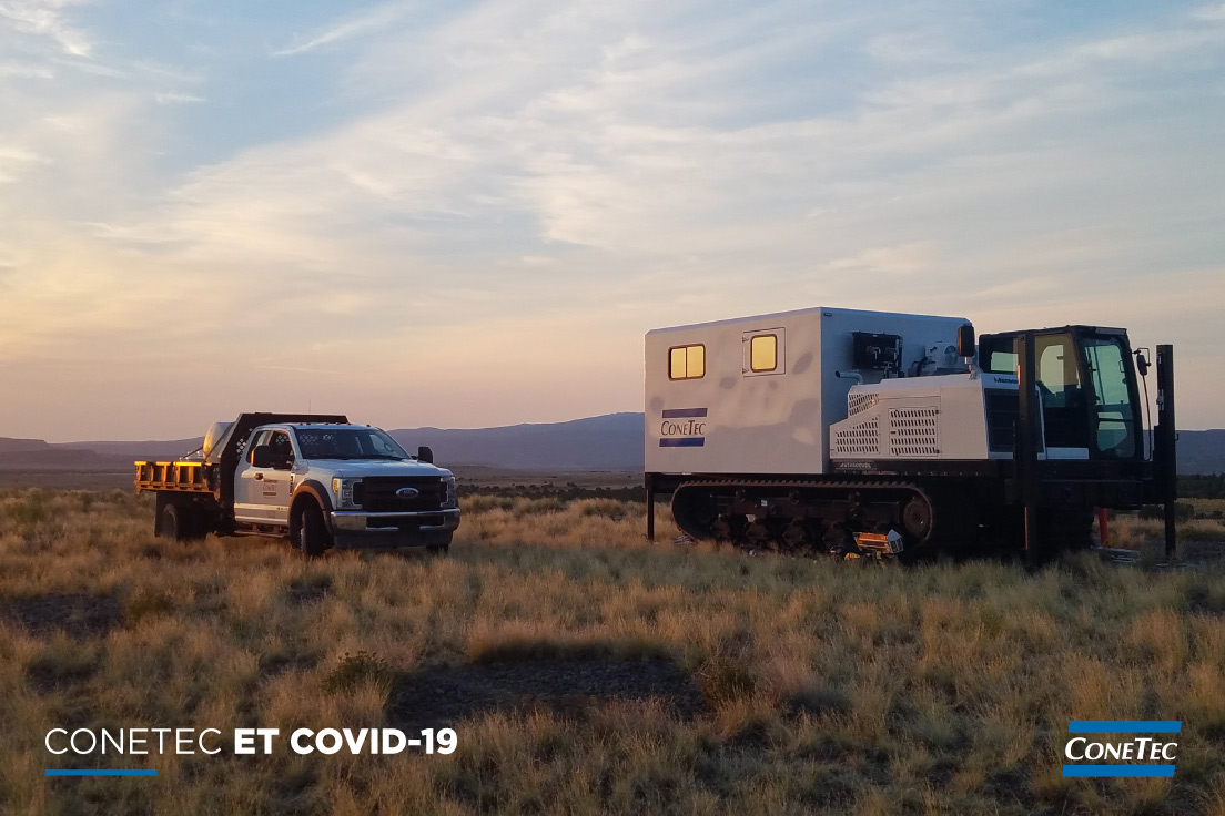 Données géotechniques | ConeTec | Essai de pénétration au cône
